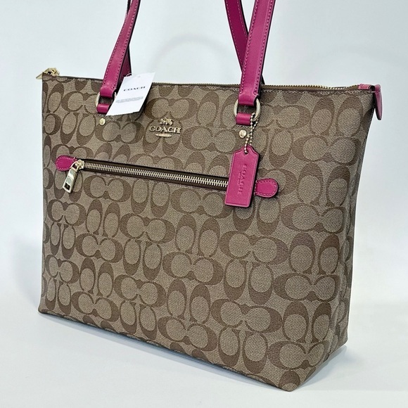 Coach | Bags | Coach Gallery Tote Carryall Bag In Signature Canvas In ...